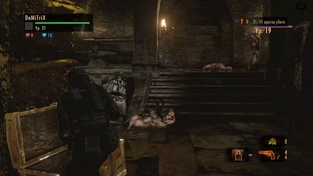 Resident Evil Revelations 2 рейд трудный walkthrough №3