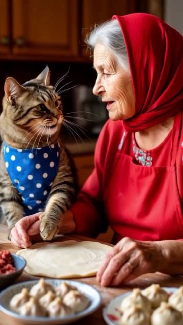 Усатый Кулинар: Как Кот Покорил Мир Пельменей