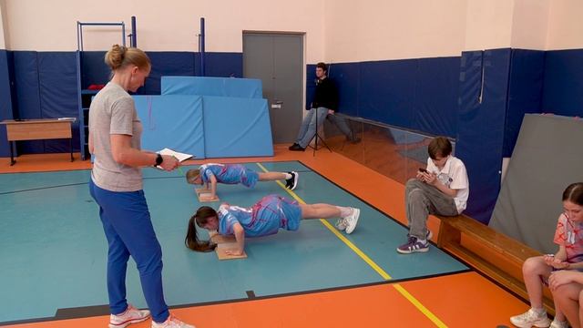 Репортаж. ШСК "Лидер" Президентские состязания 5 классы 25.03.2026