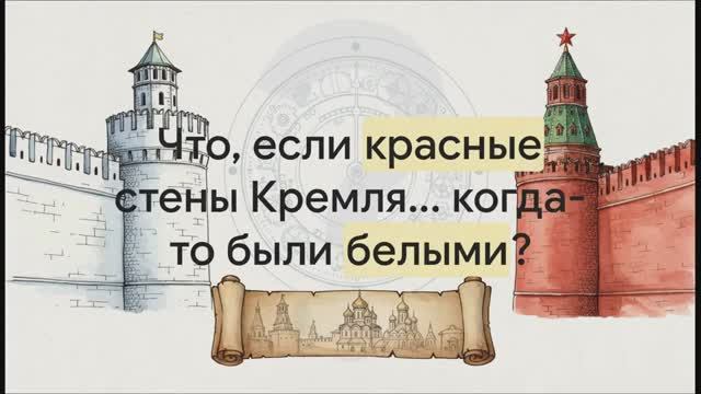 5 класс. Кремль из красного кирпича