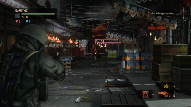 Resident Evil Revelations 2 рейд трудный walkthrough №7