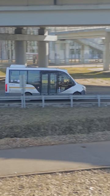 Газель NN CITY на 25 маршруте едет на станцию Звенигород