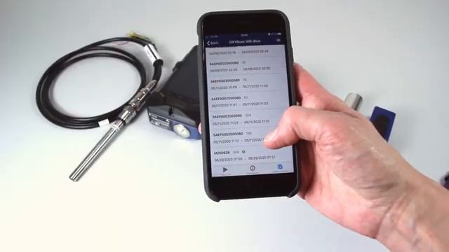 Беспроводные измерения кислорода с детекторами PreSens