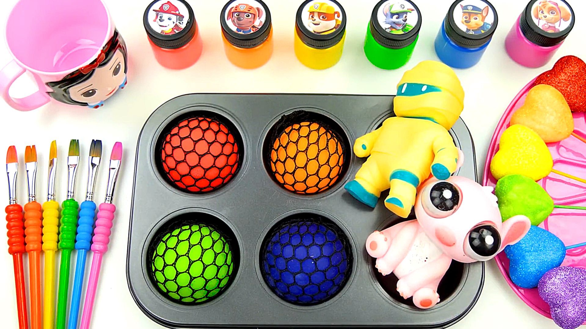 Первые мультфильмы для малышей. Яркие игрушки. Залипашки  Звуки Асмр. Мультики для детей