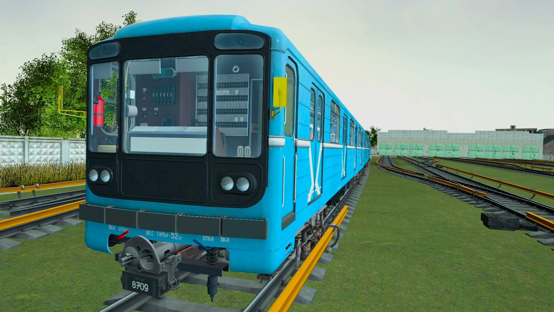 Едем в Самарском метро на Номерном!! Кирилл Кондратьев GamePlay Metrostroi! SAMARA METRO!!