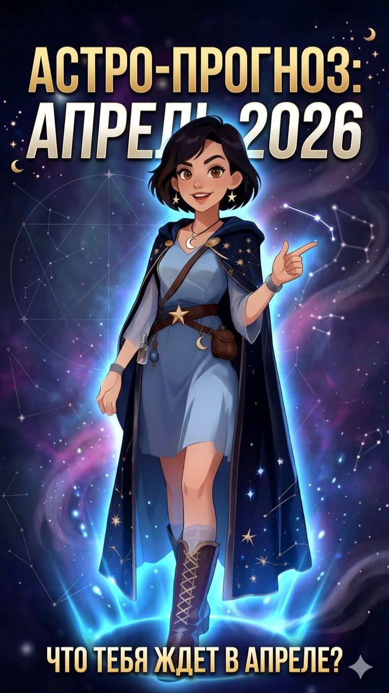Апрель 2026: сначала хаос — потом прорыв | Астрологический прогноз