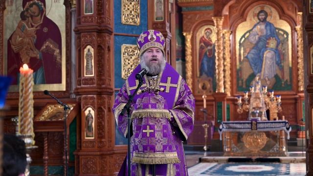 Проповедь митрополита Леонтия в Благовещенском кафедральном соборе