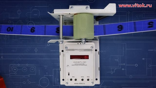 Измеритель длины ленты, мебельной кромки ДМГ-60-2Э