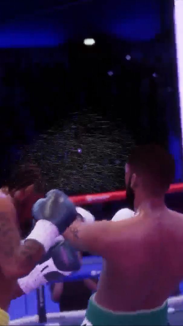 Фостер - Фултон нокдауны моделирования #shorts #ошакифостер #стивенфултон #фостерфултон #undisputed