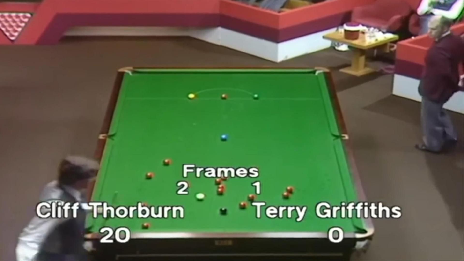 Снукер. 1983/ Первые в истории 147 очков! Клифф Торберн - Терри Гриффит