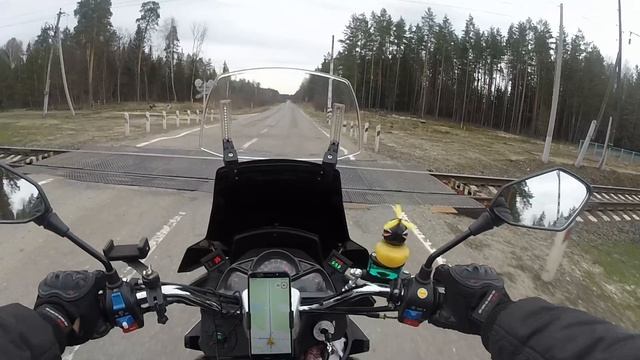 Первый Выезд на скутерах ВИЗАРД и ГЭЛАКСИ.К речке посмотреть разлив