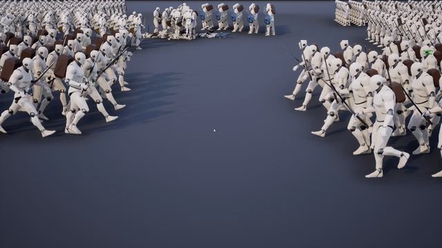 Блокирования атак щитом и оружием, удары щитом и манёвры персонажей в тактике Духа Времени (UE 4)