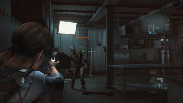 Resident Evil Revelations Рейд Прохождение Этап 3 Зона Отсека экипажа 2 № 3