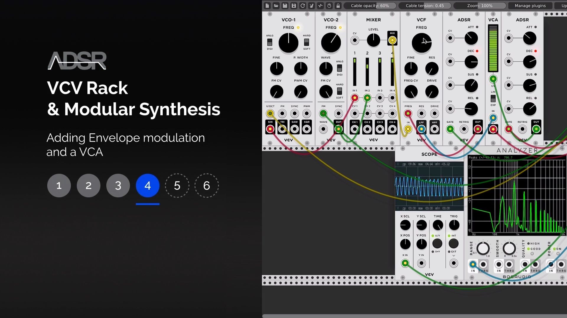 04. Adding Envelope Modulation and VCA