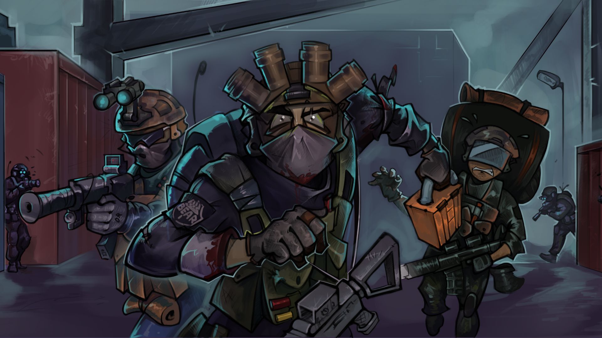 Что там новенького на Терминале у этих ваших "Блек Дивижн"?: Escape From Tarkov PvE