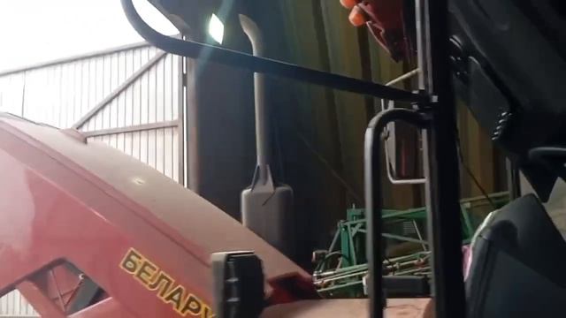 Установка кондиционера мтз 1025.3 часть 3