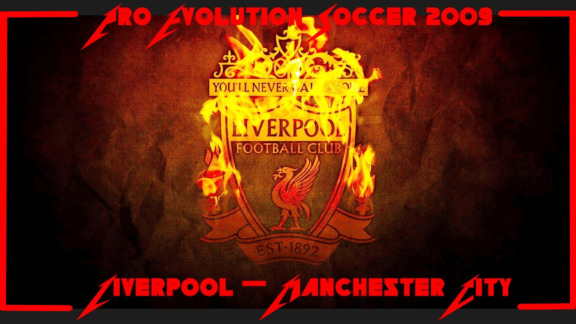 Ливерпуль – Манчестер Сити • Сложность: мастер • Pro Evolution Soccer 2009