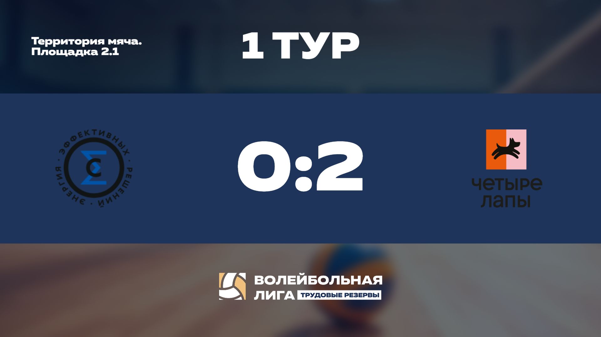 1 тур | Сигма - Четыре Лапы