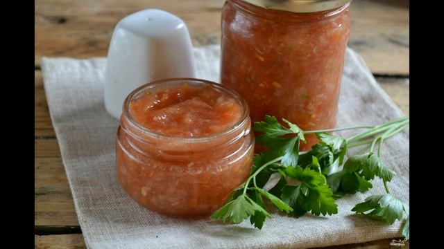 СЫРАЯ АДЖИКА С ХРЕНОМ