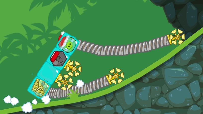 CRAZIEST working car with bad piggies