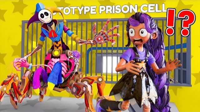 ИГРАЕМ С ЛИЛИ ЛАВБРЕЙДЗ И УБЕГАЕМ ИЗ ТЮРЬМЫ ПРОТОТИПА POPPY PLAYTIME