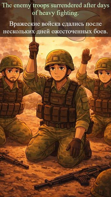 Английские слова в контексте: surrender