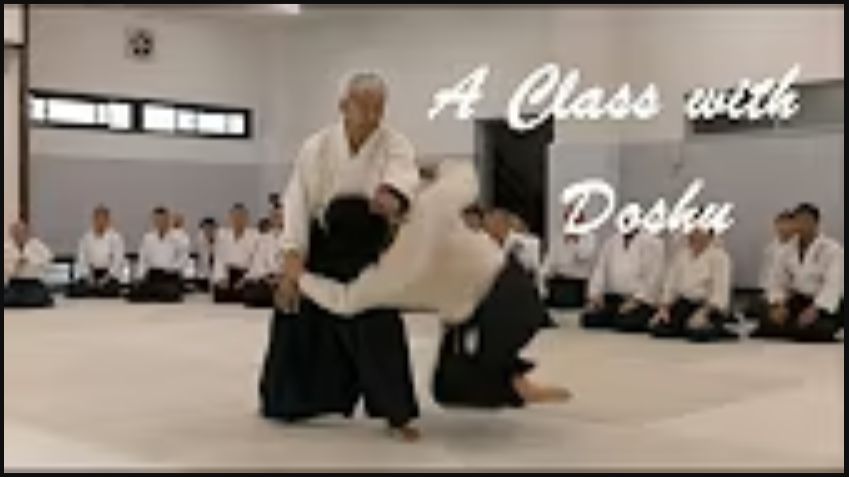 Дошу Моритеру Уэсиба. Тренировка по айкидо в Хомбу Додзё. 2020