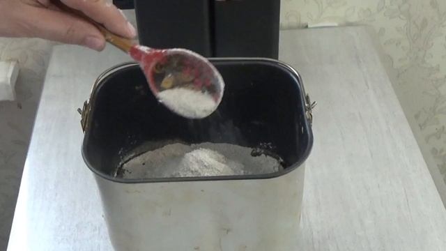 Бородинский хлеб в хлебопечке.