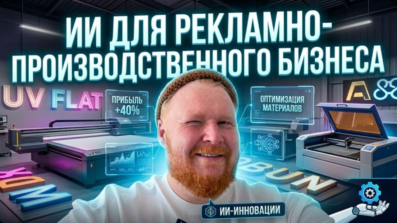 ИИ для рекламно-производственного бизнеса
