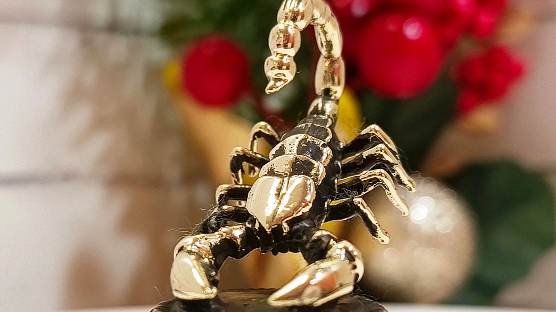 Скорпион статуэтка Бронзовая фигурка с высокой детализацией Знак зодиака Подарок Скорпионам