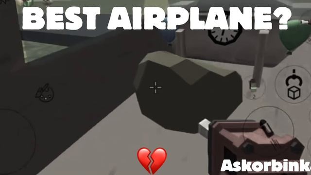 BEST AIRPLANE?(edit)