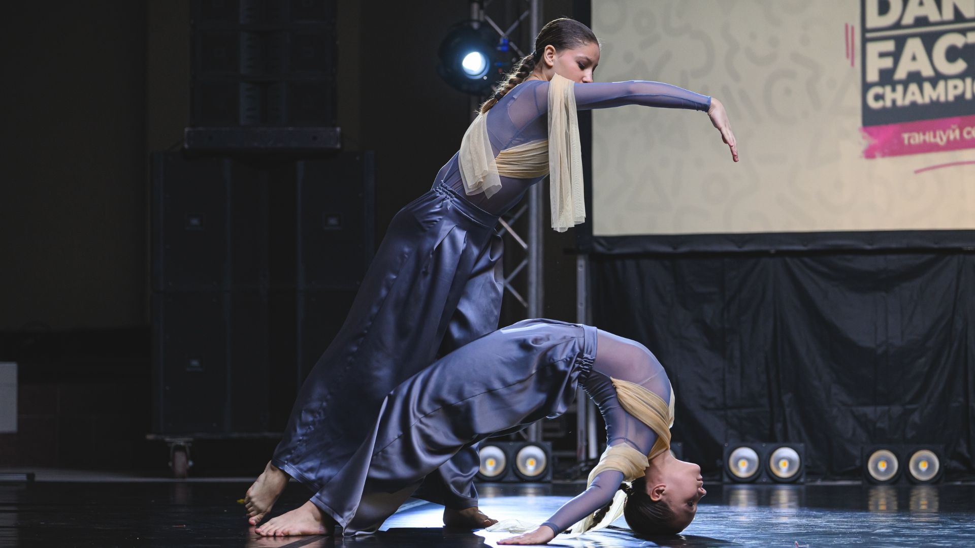 Победители чемпионата Dance Factor - София Перес Франко и Маргарита Полякова