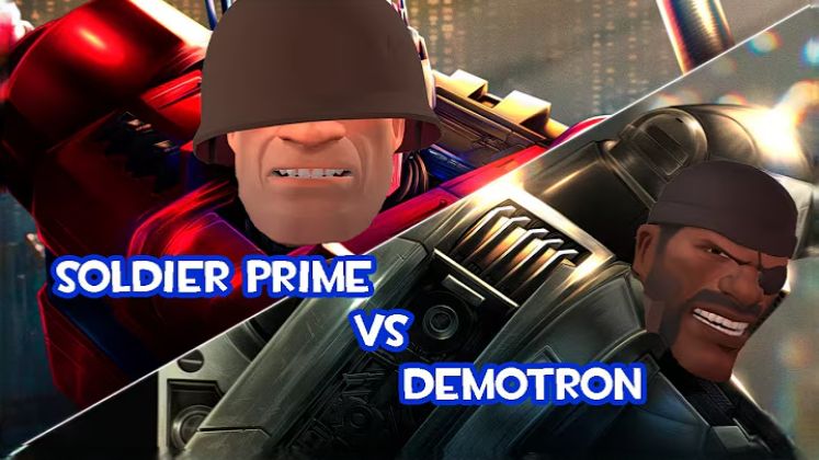 (TF2 DUB) TFormers ONE: Soldier Prime vs Demotron (Chor dubs)