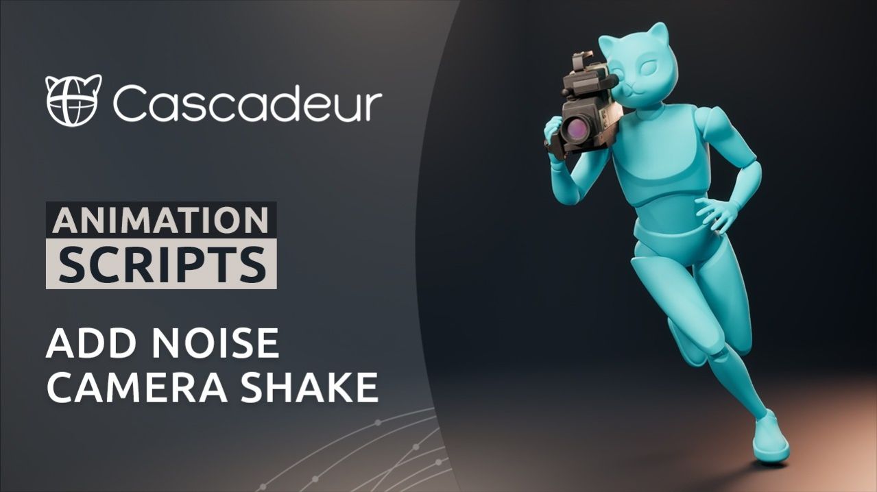 Добавляем шум к объектам и анимации в Cascadeur — скрипты для живой динамики!