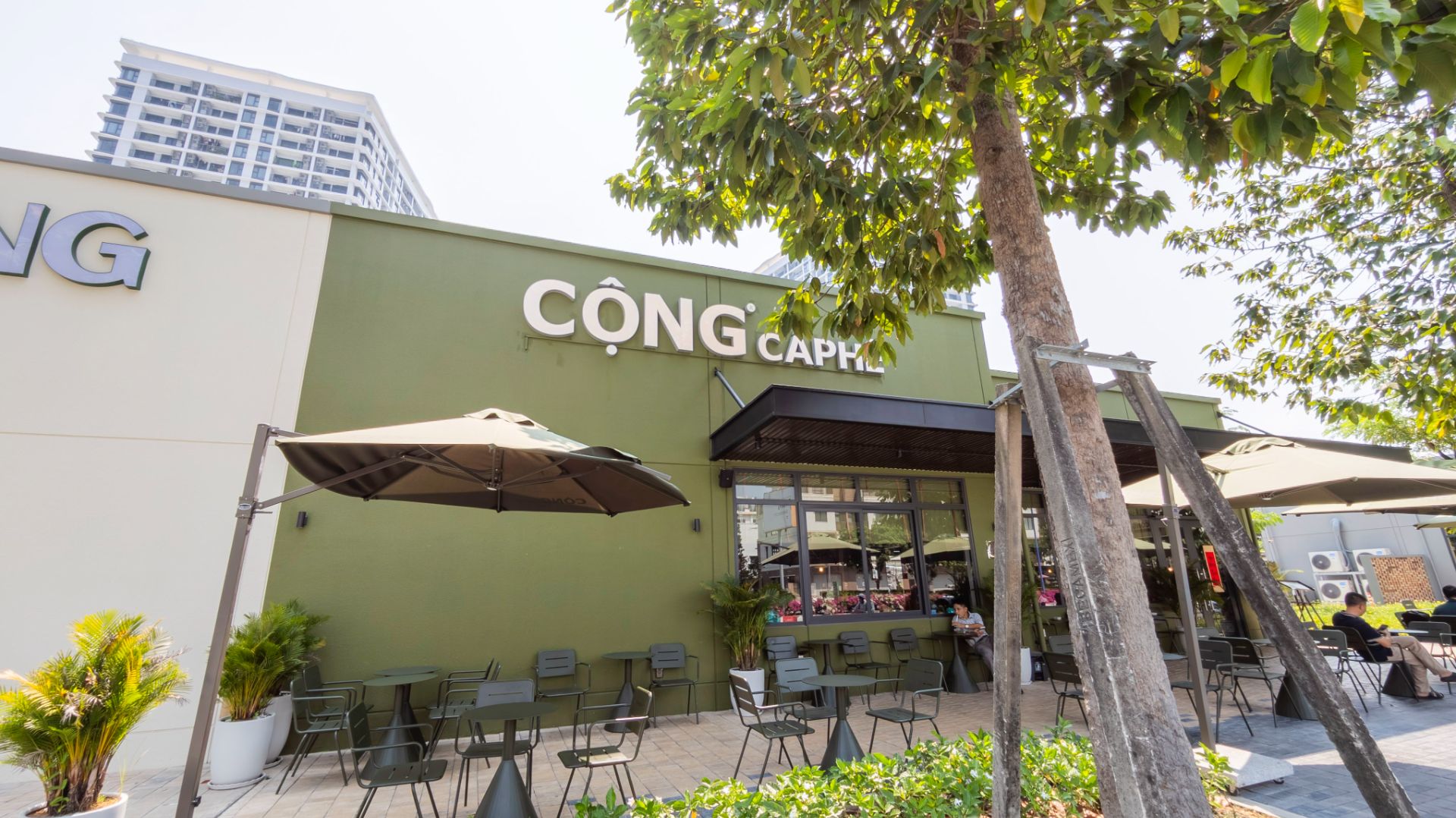 Парк Мидори. Вид