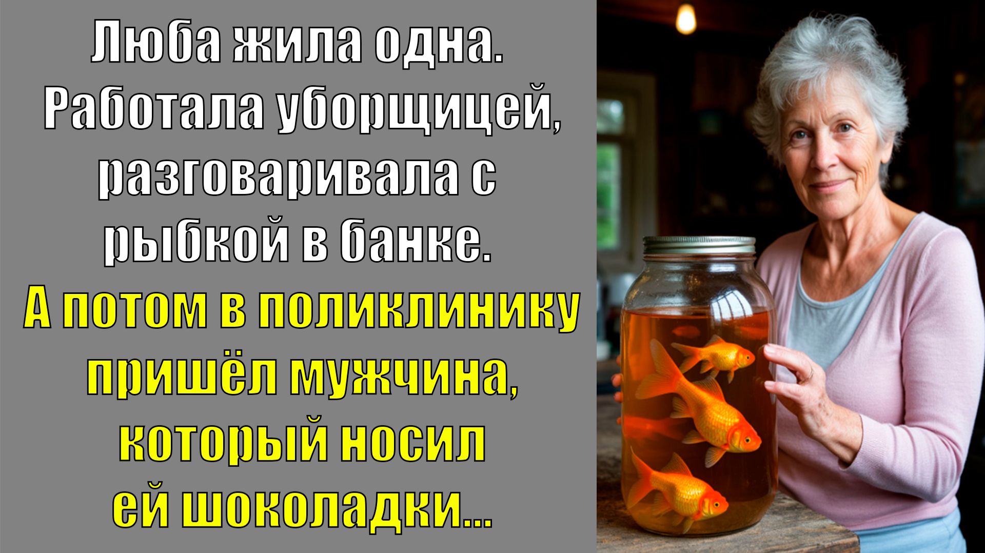 Истории из жизни | Золотая рыбка из трёхлитровой банки | Аудио рассказы | Жизненные истории