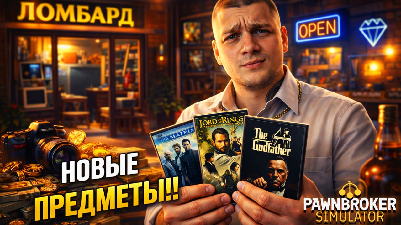 НЕБОЛЬШОЕ ОБНОВЛЕНИЕ!!! ПРОДАЮ НОВЫЕ ПРЕДМЕТЫ В ЛОМБАРДЕ!!! (Pawnbroker Simulator #5)