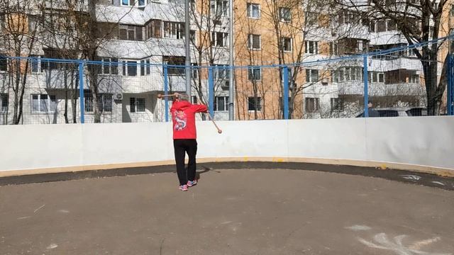 Упражнения с деревянным колокольчиком для фитнеса (16)