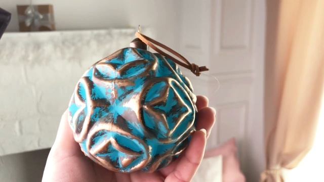 Набор ёлочных шаров БАРУМИНИ, стекло, 10 см, 12 шт., в подарочной коробке, 4060339-набор-2