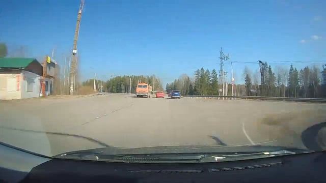 Россия. Дорога от Санкт-Петербурга до Ладожского озера и обратно. 28.03.2026