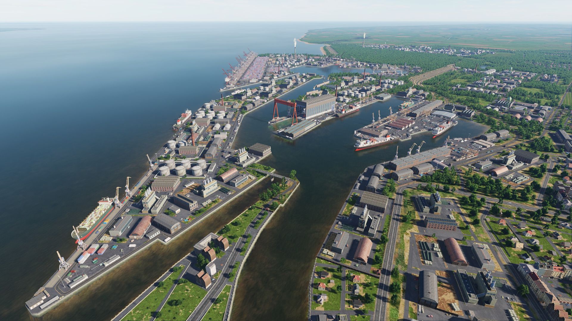 DCS: Cold War Germany - Bremerhaven Port Tour