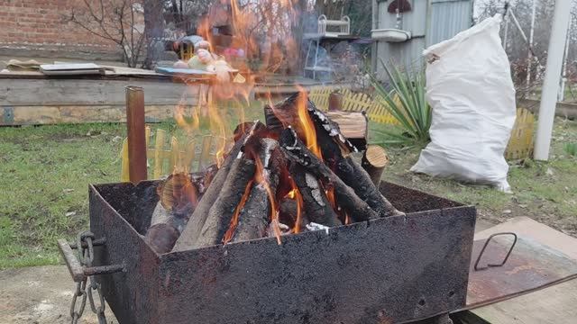 Открываем летний сезон жарим карасей.1 часть