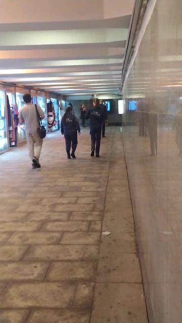 Станция метро Тургеневская интерьер пассажиры поезда Москва 17