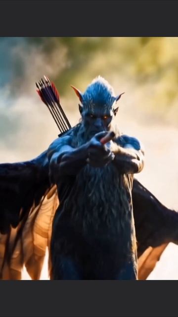 Бабочка, хищный птиц, монстр с трубкой и лысый мужик)