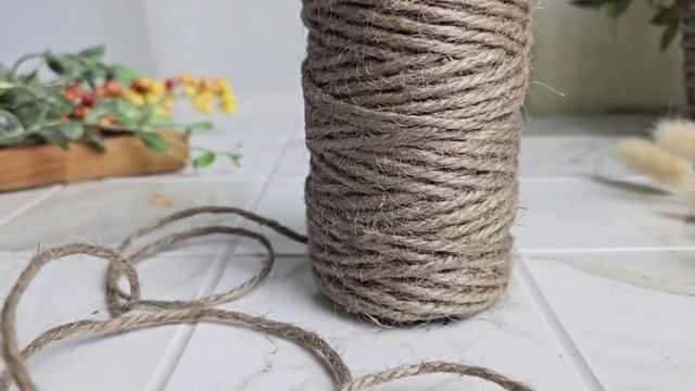 Джутовый шнур для декорирования УЮТНЫЙ ДЖУТ, тёмно-серая, 2 мм* 50 м, CAA700910-2
