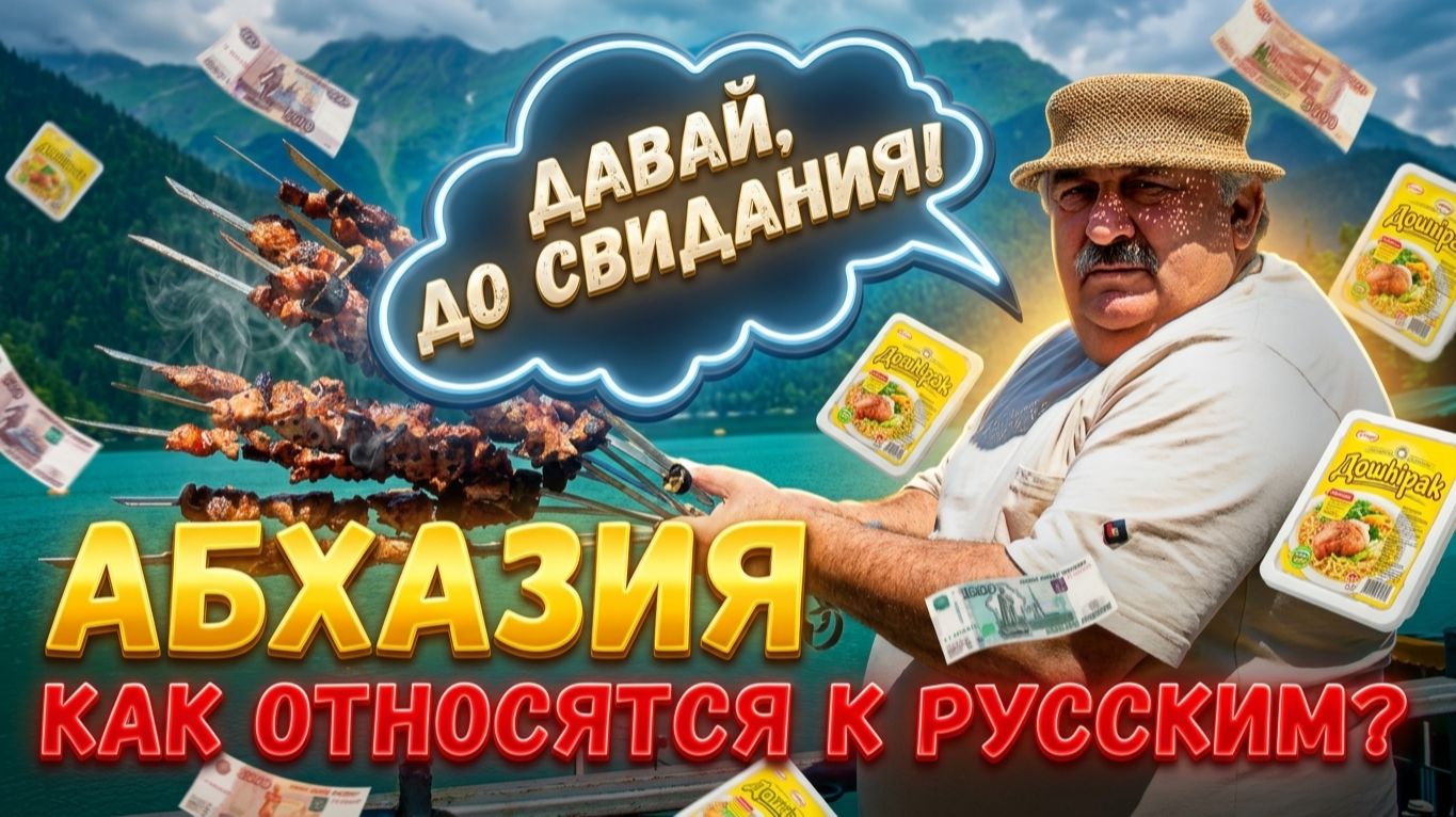 Как в АБХАЗИИ относятся к РУССКИМ Опасно ли ехать на АВТО Что НЕЛЬЗЯ делать в АБХАЗИИ