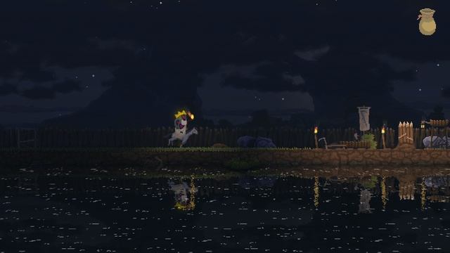 Kingdom Two Crowns. королевство жадности