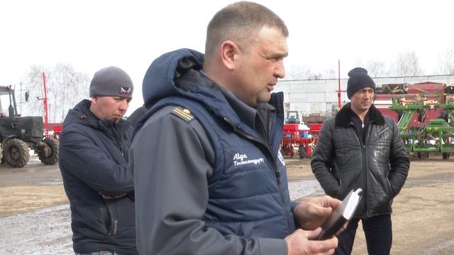 Сельскохозяйственная техника к посевной почти готова