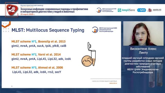 Молекулярно-генетические характеристики видов лептоспир рукокрылых на территории России
