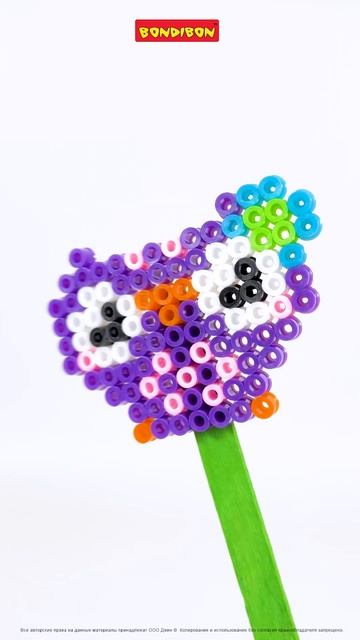 Термомозаика для детей 2 в 1 Марионетки и закладки для книг #bondibon#творчество#развивающийнабор